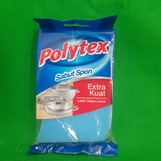 Jual POLYTEX Sabut Sponge Biru Extra Kuat | Shopee Indonesia