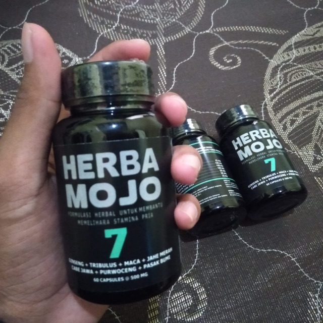 Jual Herbal Mojo Asli Original 60 capsul Herbal mojo Super Quality BPOM ...