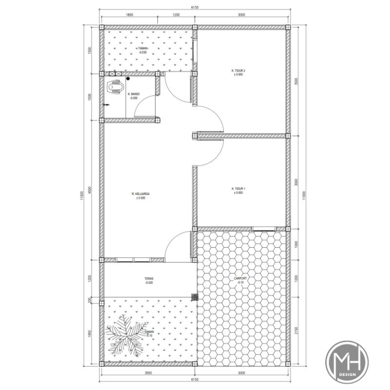 Jual Jasa Desain Gambar Layout Bangunan Rumah Toko Kantor Gedung ...