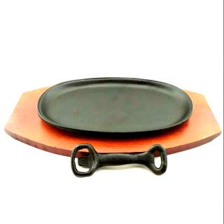 Jual Hot plate oval besar dan kecil / piring steak | Shopee Indonesia