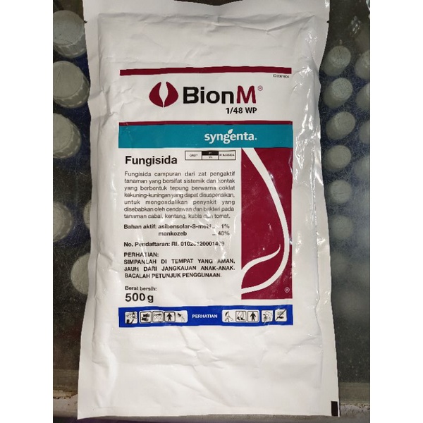 Jual Bion m 500gram fungisida sygenta kemasan asli pabrik (original 100 ...