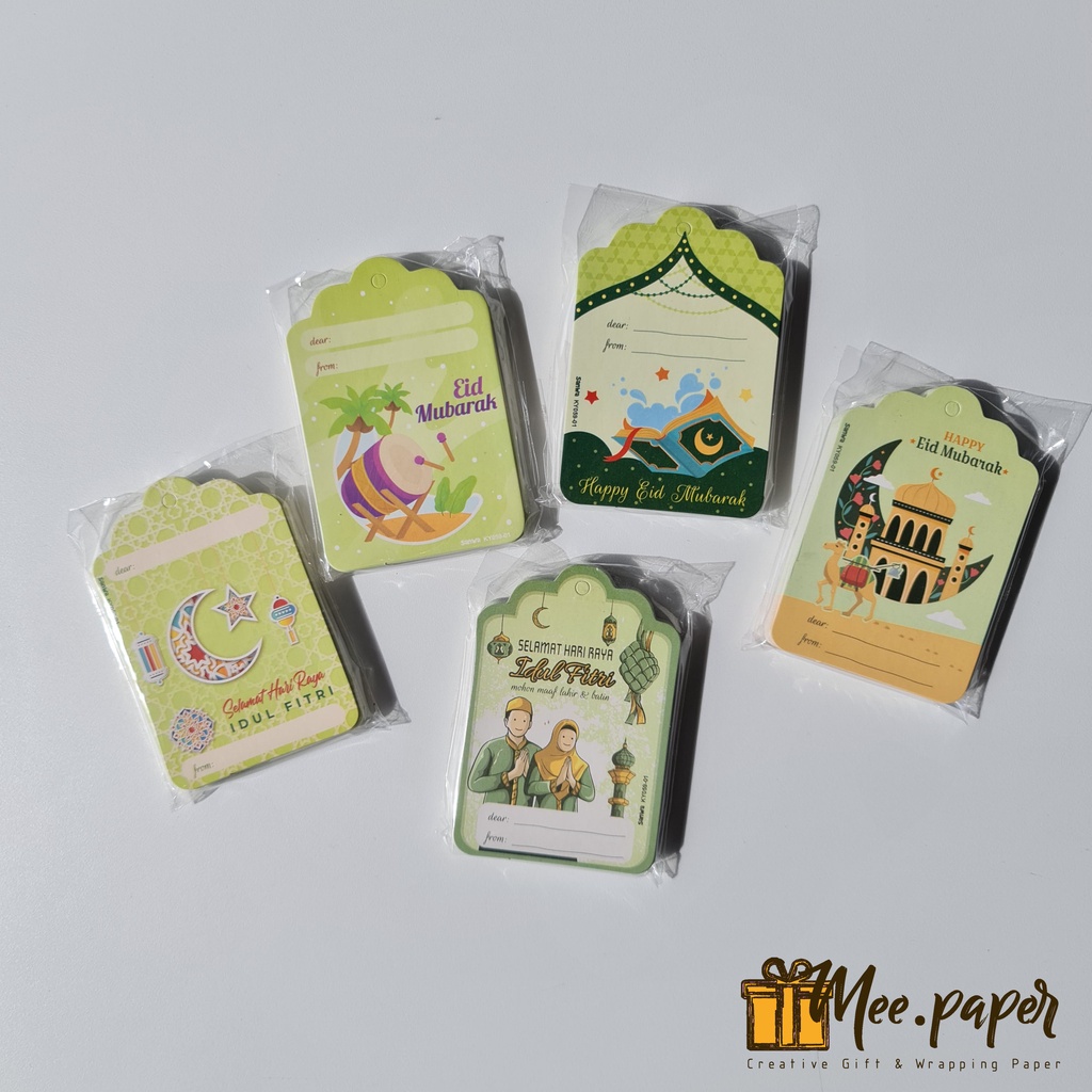 Jual Hang Tag Sansan Wawa, Selamat Idul Fitri, Gift Tag / Label Tag ...