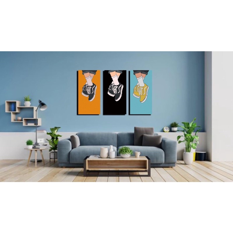 Jual WALL DECOR - Hiasan Dinding Animasi Estetik || Sepatu Estetik ...