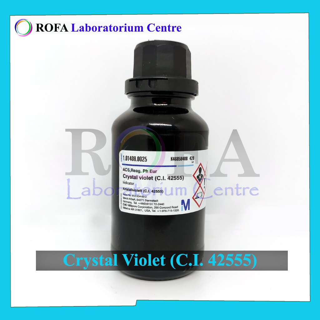 Jual Crystal Violet / Kristal Ungu / C.I. 425333 Pro Analis Merck ...