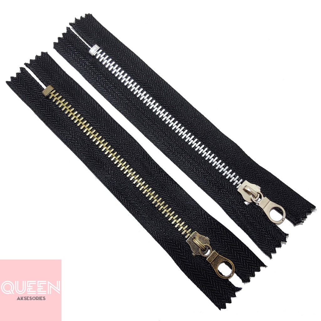 Jual RESLETING ZIPPER SAKU JAKET PANJANG 12,5 CM MURAH ( SATUAN ...
