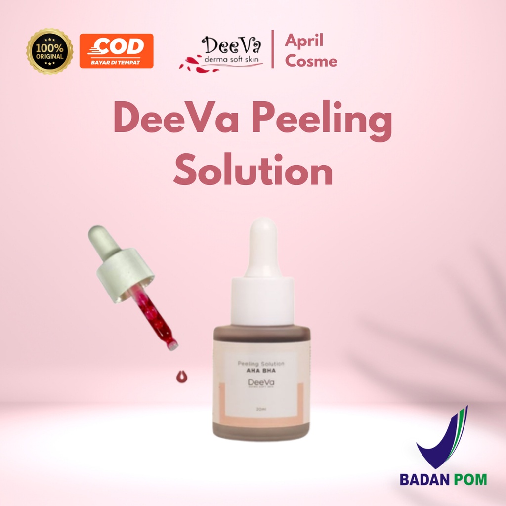 Jual Deeva Derma Soft Skin Peeling Wajah Solution AHA BHA BPOM 20 ml ...
