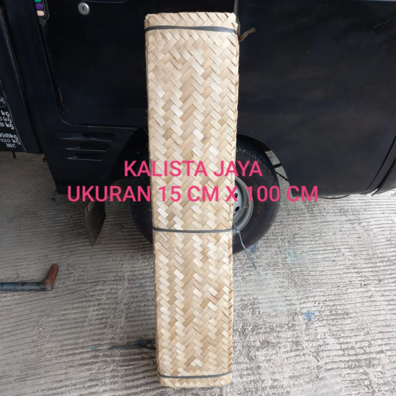 Jual BESEK BAMBU BESEK SIRIP WALET WALLET 15CM X 100CM 15CM X 1 METER ...