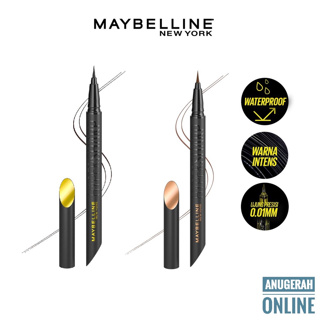 Jual Maybelline Hypersharp Extreme Liquid Eyeliner | Shopee Indonesia