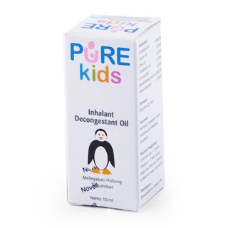 Jual PURE KIDS / PURE BABY Inhalant Decongestant Oil 10ml Indonesia ...
