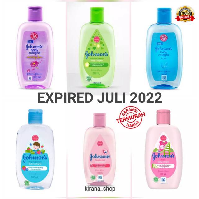 Johnsons baby cologne 100 ml / parfum bayi | Shopee Indonesia