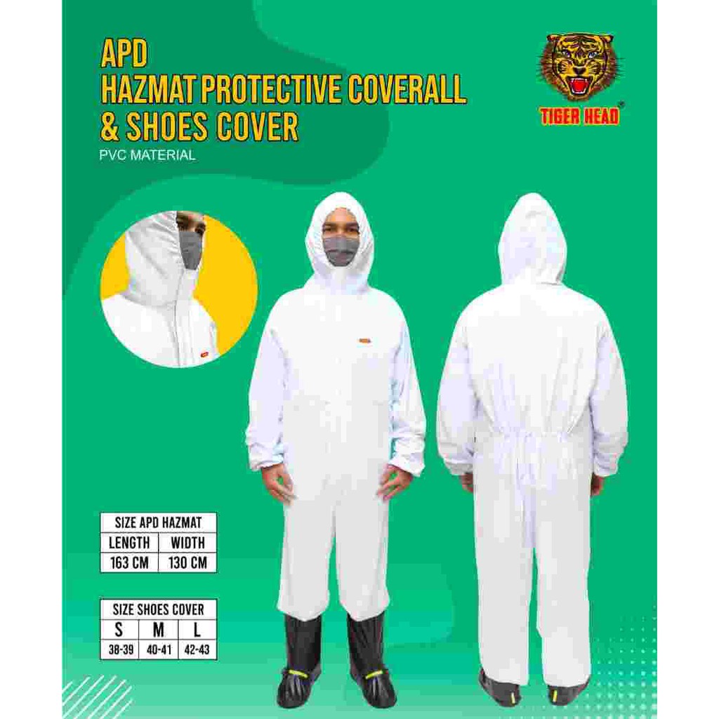Jual BAJU APD HAZMAT TIGER | Shopee Indonesia