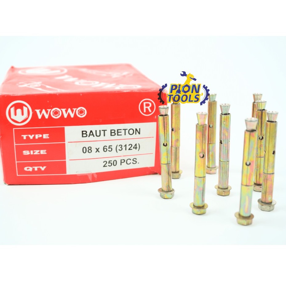 Jual Wowo Dynabolt 8 x 65 - Baut Dynabolt - Baut Tanam Tembok - Baut ...