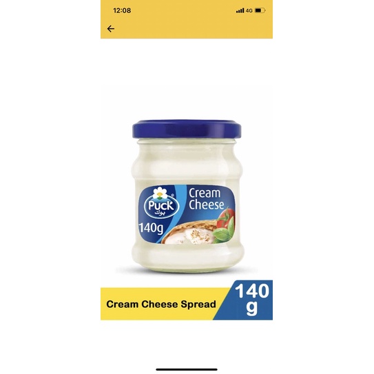 Jual PUCK CREAM CHEESE SPREAD OLESAN ROTI 140gr | Shopee Indonesia