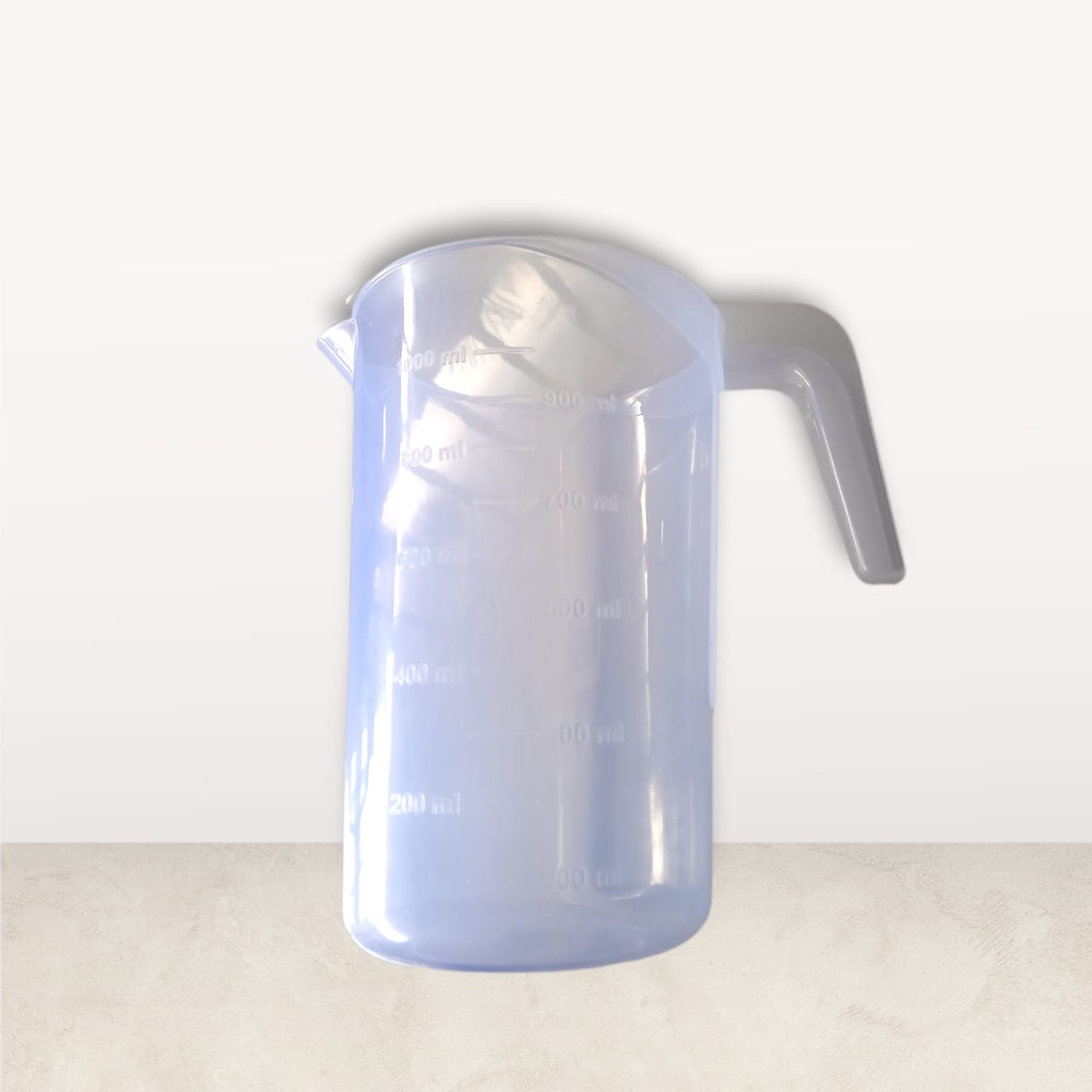 Jual Gelas Takar Platik 1 Liter Dengan Handle Gagang Pegangan - Cangkir ...