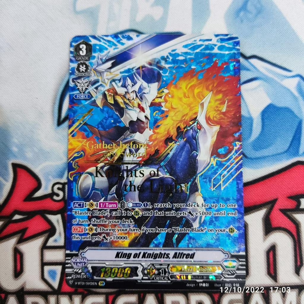 Jual vanguard king of knights alfred V-BT01 SVR original | Shopee Indonesia
