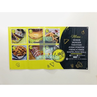 Jual Cetak Banner Frontlite Bahan Flexi 280gr Spanduk Backdrop Custom | Shopee Indonesia