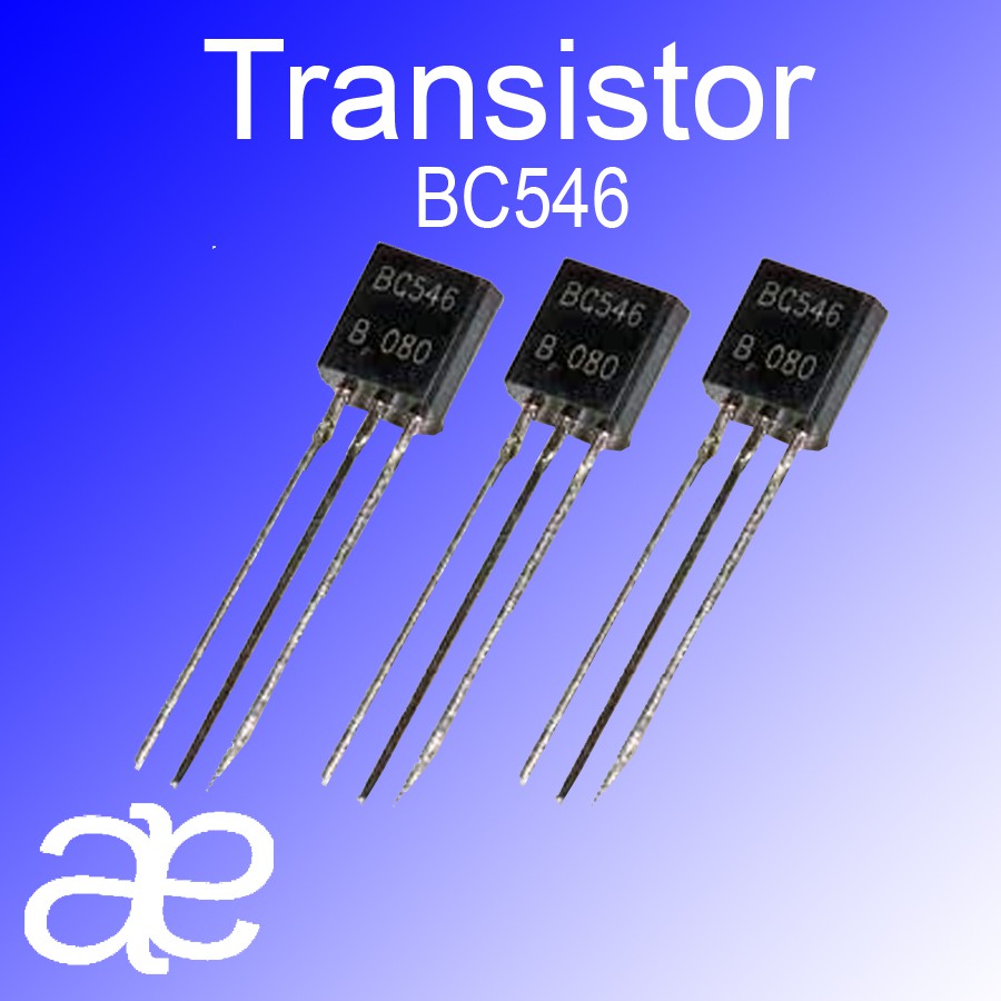 Jual Transistor BC546 NPN Epitaxial Silicon Transistor 10pcs | Shopee Indonesia