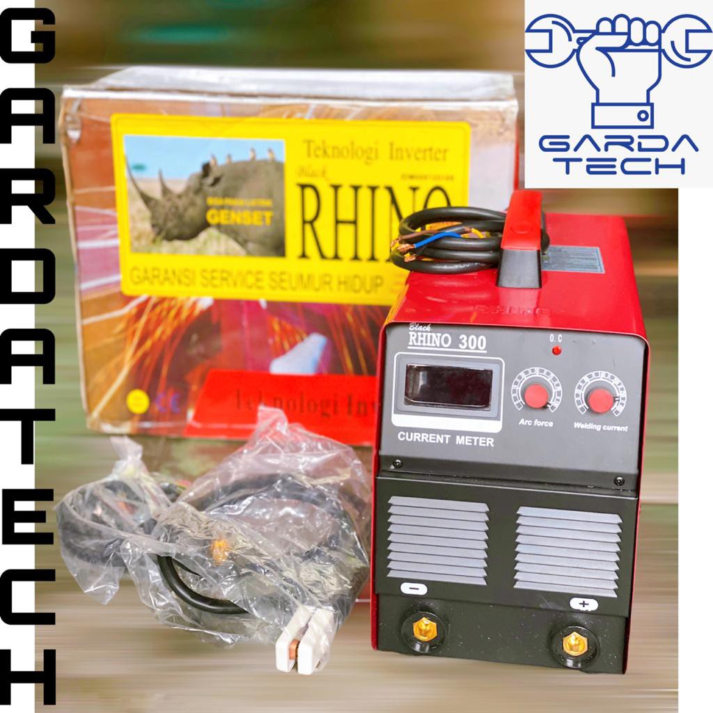 Jual Mesin Las / Trafo Las Inverter Rhino 300 A 3 Phase Merah Genset | Shopee Indonesia