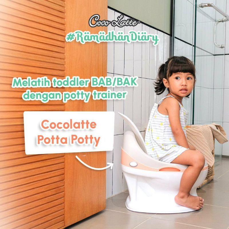 Jual Cocolatte CL BP 09028 Potta Potty Premium Potty Trainer / Pispot ...