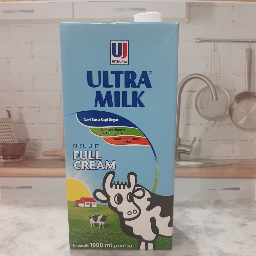 Jual Susu UHT Full Cream Ultra Milk 1lt | Shopee Indonesia