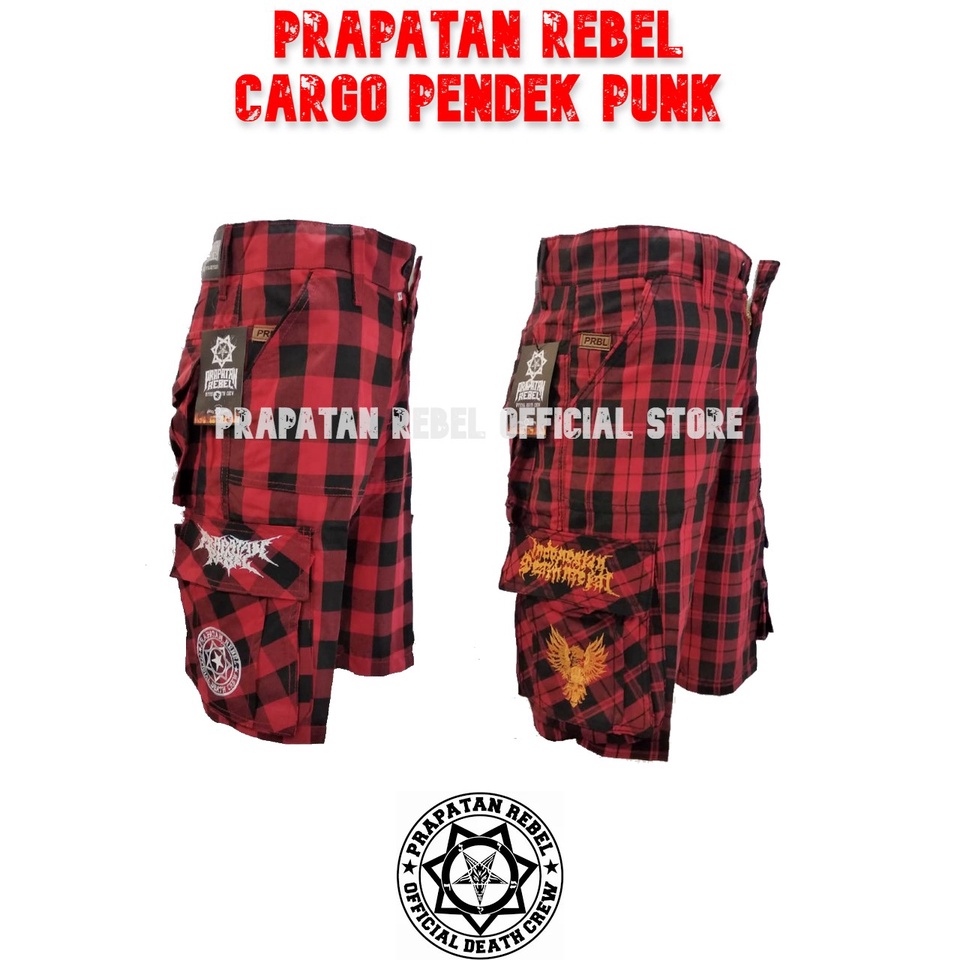 Jual Celana Cargo Pendek Punk Cargo Pendek Kempol Pdl Celana Cargo
