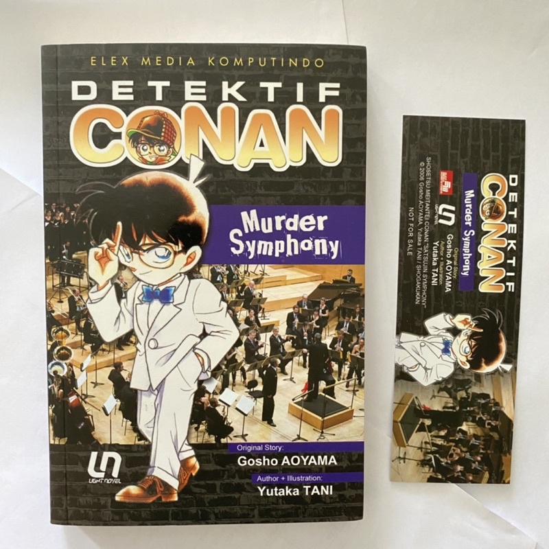 Jual Buku Novel Bekas - Detective Conan: Murder Symphony - Aoyama Gosho - light novel | Shopee ...