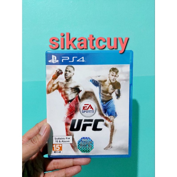 Jual BD CD GAME KASET PS4 SECOND BEKAS PS4 UFC | Shopee Indonesia
