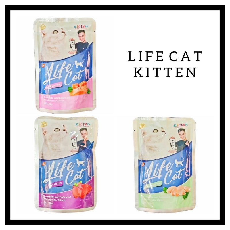 Jual LIFE CAT KITTEN POUCH (Makanan Kucing) | Shopee Indonesia