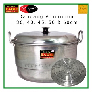 Jual Panci Dandang Kukus 36 40 45 50 55 60 CM Aluminium Global Eagle ...