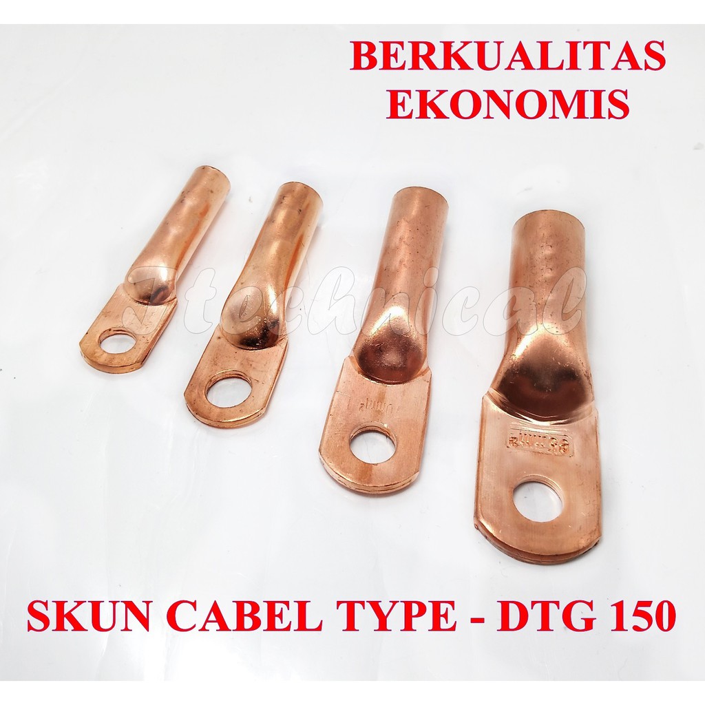 Jual KABEL SKUN TEMBAGA DTG-150 / CABLE SKUN COPPER CU LONG NECK DTG 150 Indonesia|Shopee Indonesia