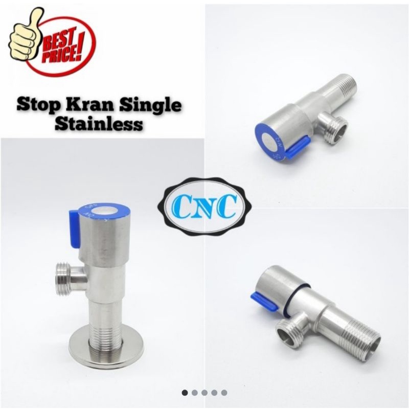 Jual stop kran 1/2", stop kran, stop kran stainless | Shopee Indonesia