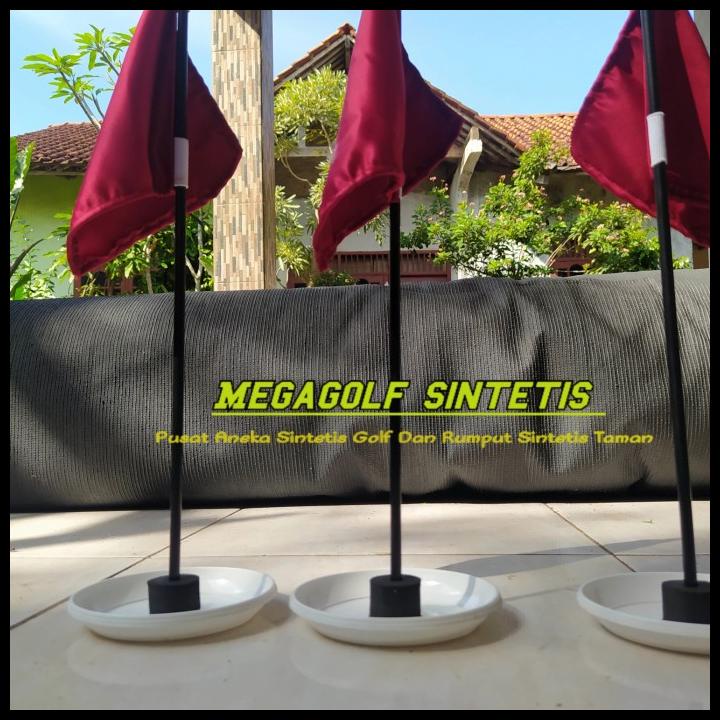 Jual Paket 3 Hole Mini Golf - Hole Stick Flags - Hole Tiang Bendera ...