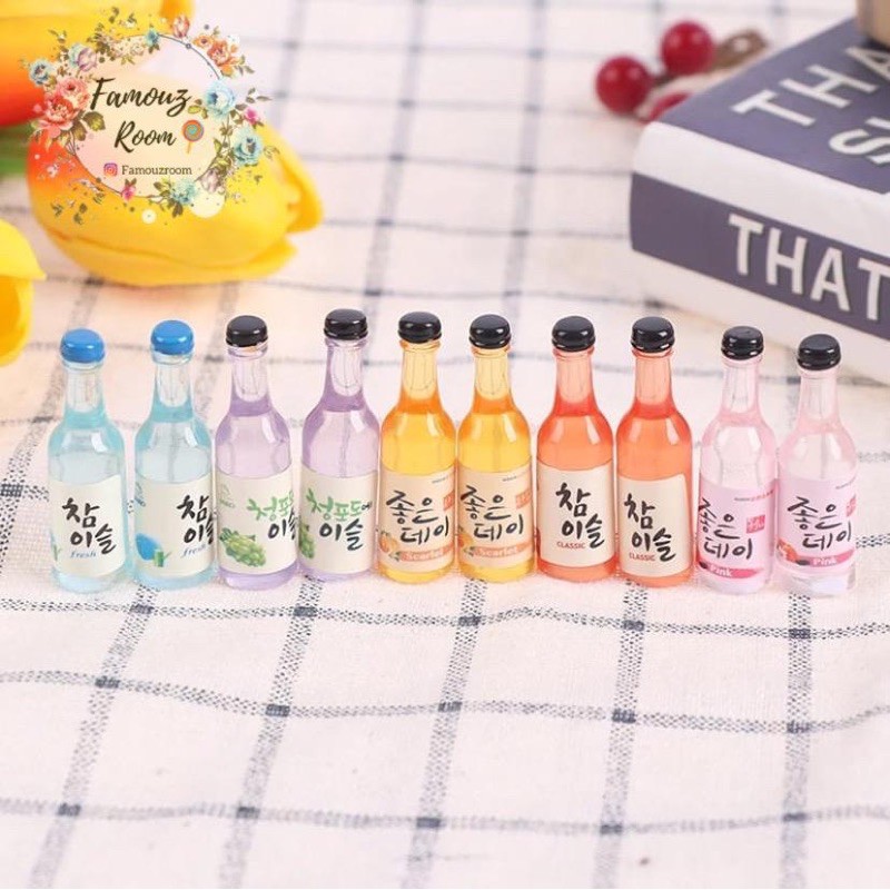 Jual Miniatur Botol Wine skala 1:12 - Miniatur Minuman Korea Aksesoris ...