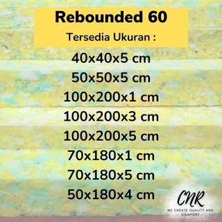 Jual Busa Rebounded density 60 ukuran 100x200x2cm, untuk matras terapi ...