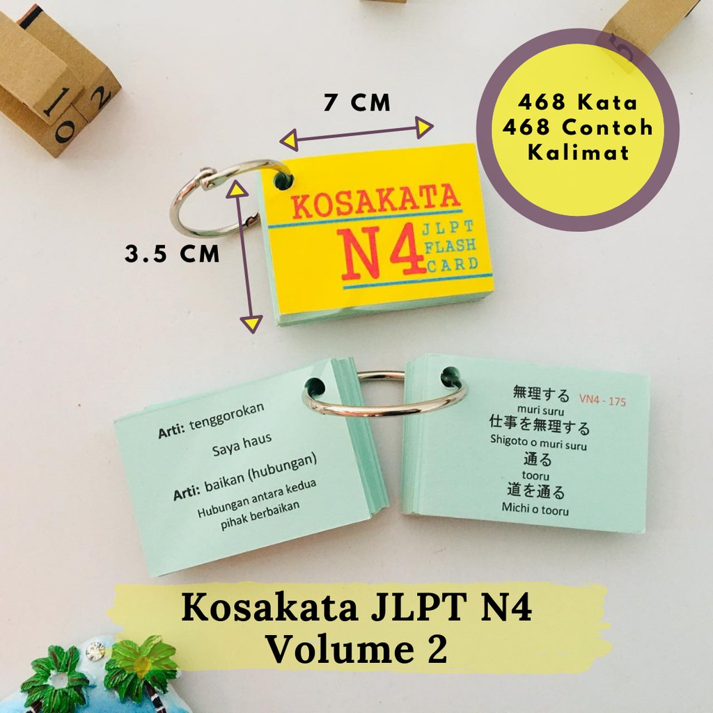 KARTU KOSAKATA JLPT N4 VOL 2 FLASHCARD PRAKTIS - RSP FLASH CARDS ... KARTU KOSAKATA JLPT N4 VOL 2 FLASHCARD PRAKTIS - RSP FLASH CARDS ...