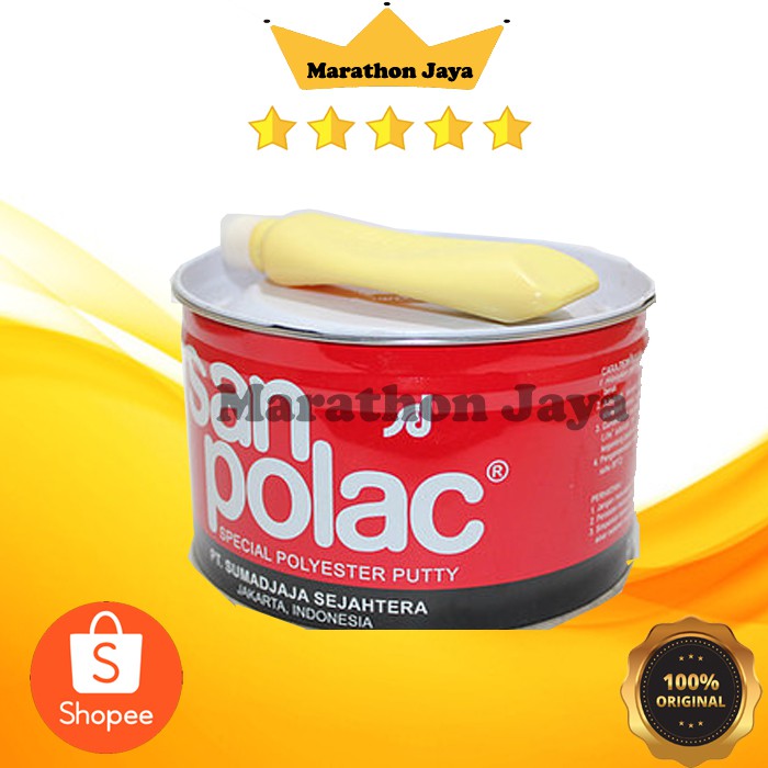 Jual dempul plastik SANPOLAC 1 kg | Shopee Indonesia