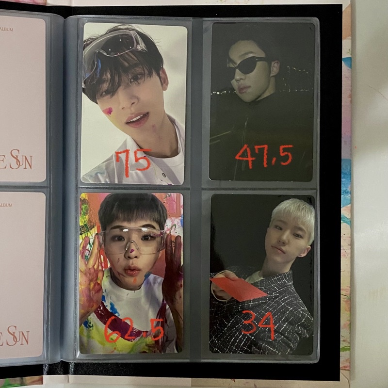 Jual SEVENTEEN Face The Sun Carat Ver. Album Photocard Official svt pc carver mingyu the8 hoshi ...