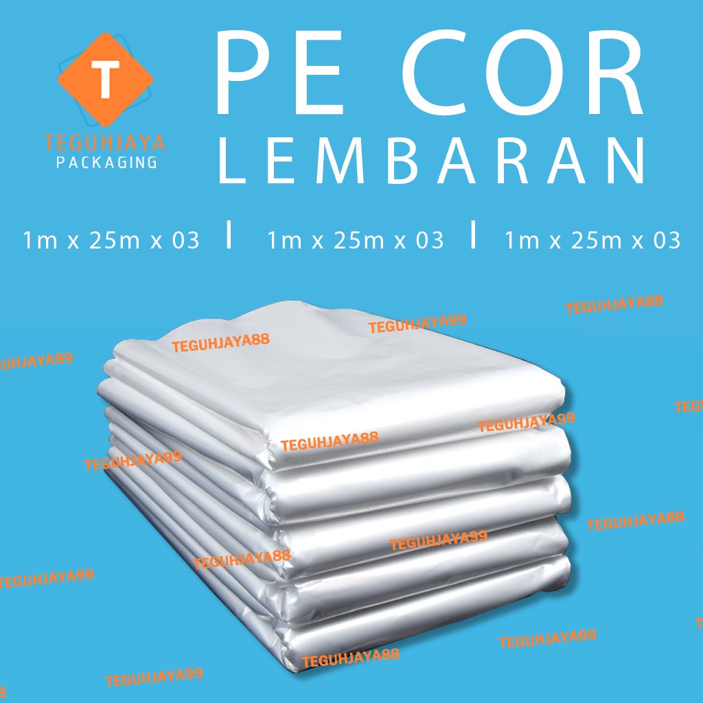 Jual Plastik Cor Pe Cor Lembaran 1m x 25m x 03 1,5m x 25m x 03 1,5m x ...