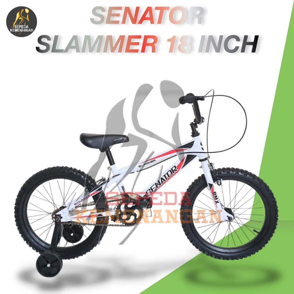 Jual SEPEDA BMX SENATOR SLAMMER UKURAN 18 INCH | Shopee Indonesia