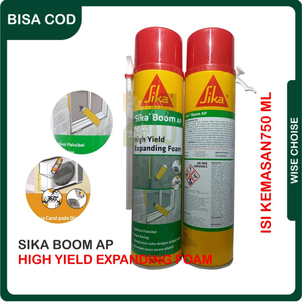 Jual Sika Boom AP Expanding Foam Cairan Busa Isi Celah Kosong Tembok ...
