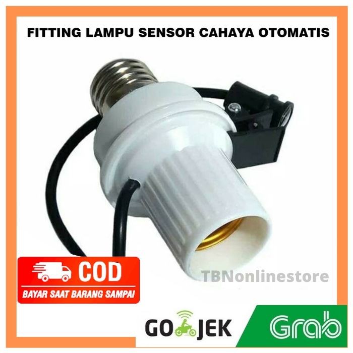 Jual Fitting Lampu Led Sensor Cahaya Otomatis Nyala saat Gelap Untuk ...