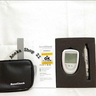 Jual Benecheck Plus Multi monitoring system 3in1 : Glucose, Urid Acid ...