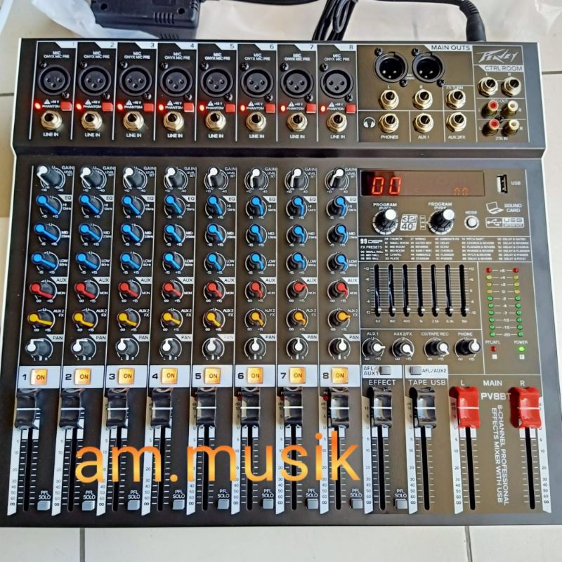 Jual MIXER PEAVEY PV8BT 8 CHANNEL | Shopee Indonesia Jual MIXER PEAVEY PV8BT 8 CHANNEL | Shopee Indonesia