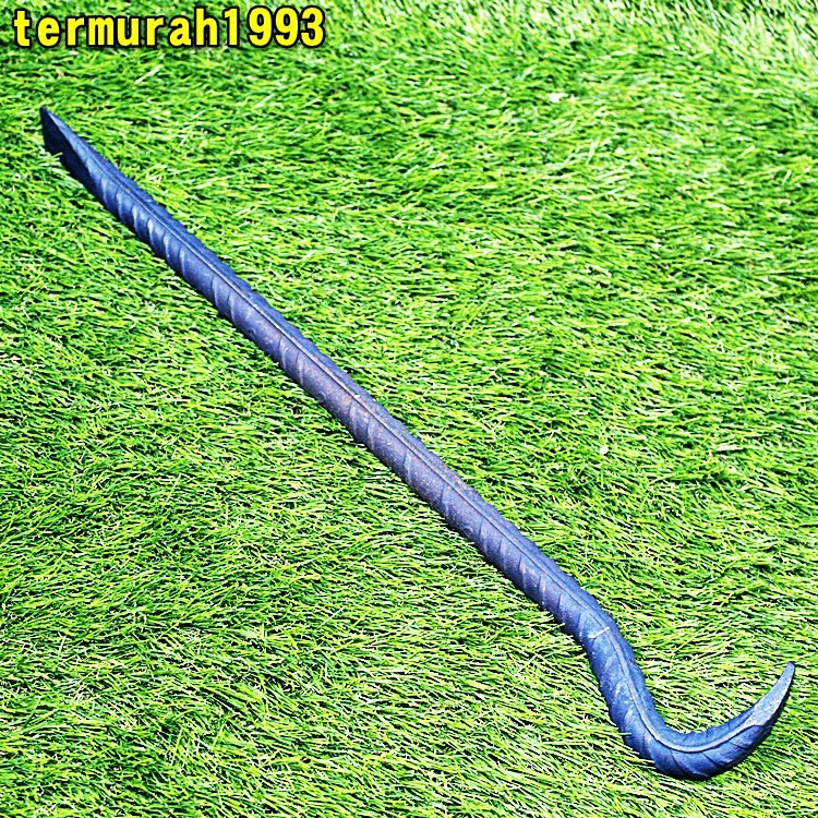 Jual Linggis Kecil Panjang 40cm Warna Navy Crowbar cangkul Cabut Paku ...