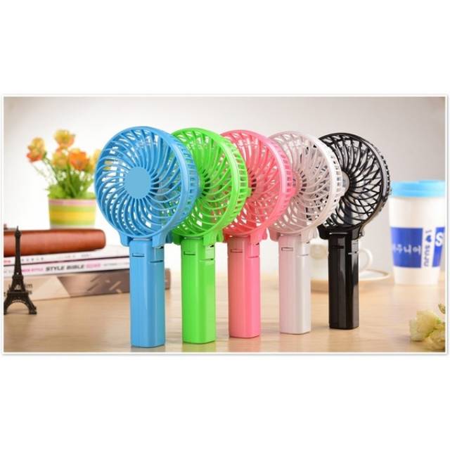 Mini Hand Fan GQC / Kipas Genggam / Kipas Angin Portable / Kipas lipat ...
