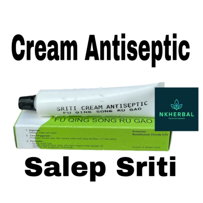 Jual Salep Sriti Salep Kulit Gatal Antiseptic Original | Shopee Indonesia