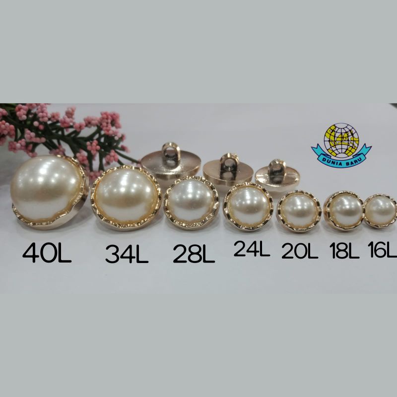 Jual KANCING HIAS JAMUR MUTIARA PER PCS | Shopee Indonesia