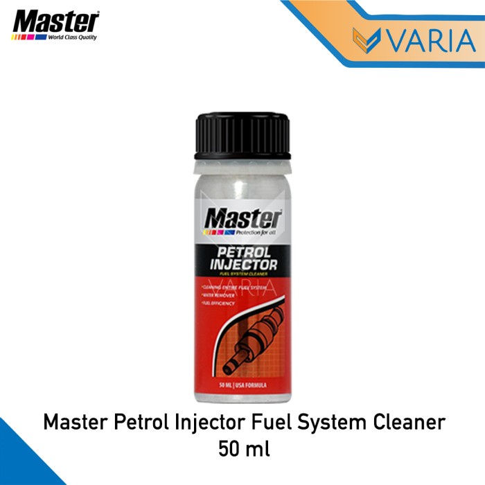Jual Master Petrol Injector Fuel System Cleaner 50 ml Aditif Bensin ...