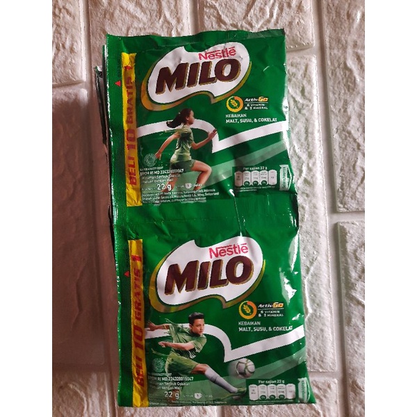 Jual Milo 22g X 11SACHET | Shopee Indonesia