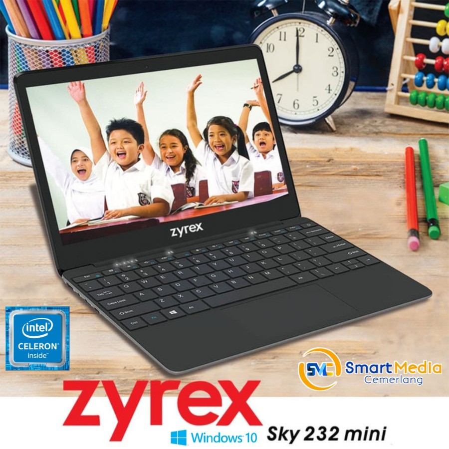 Laptop Zyrex Sky 232 Intel Celeron N3350 4GB 256GB 11,6" Win10 | Shopee ...